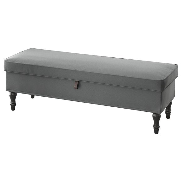 IKEA | Accents | New Ikea Stocksund Cover For Bench Ljungen Medium Gray ...